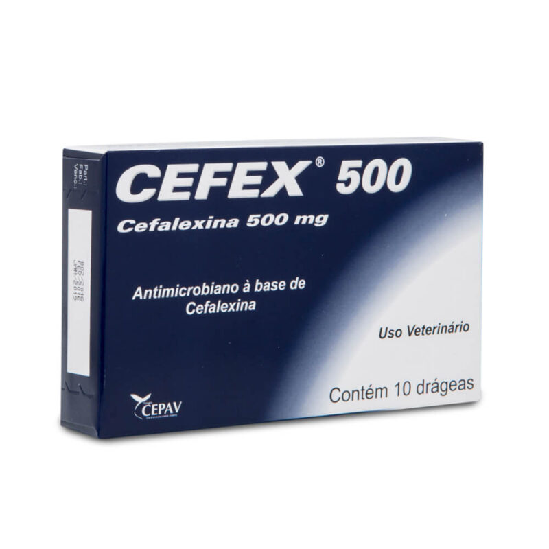 Cefex 500mg – Pirâmide Azul
